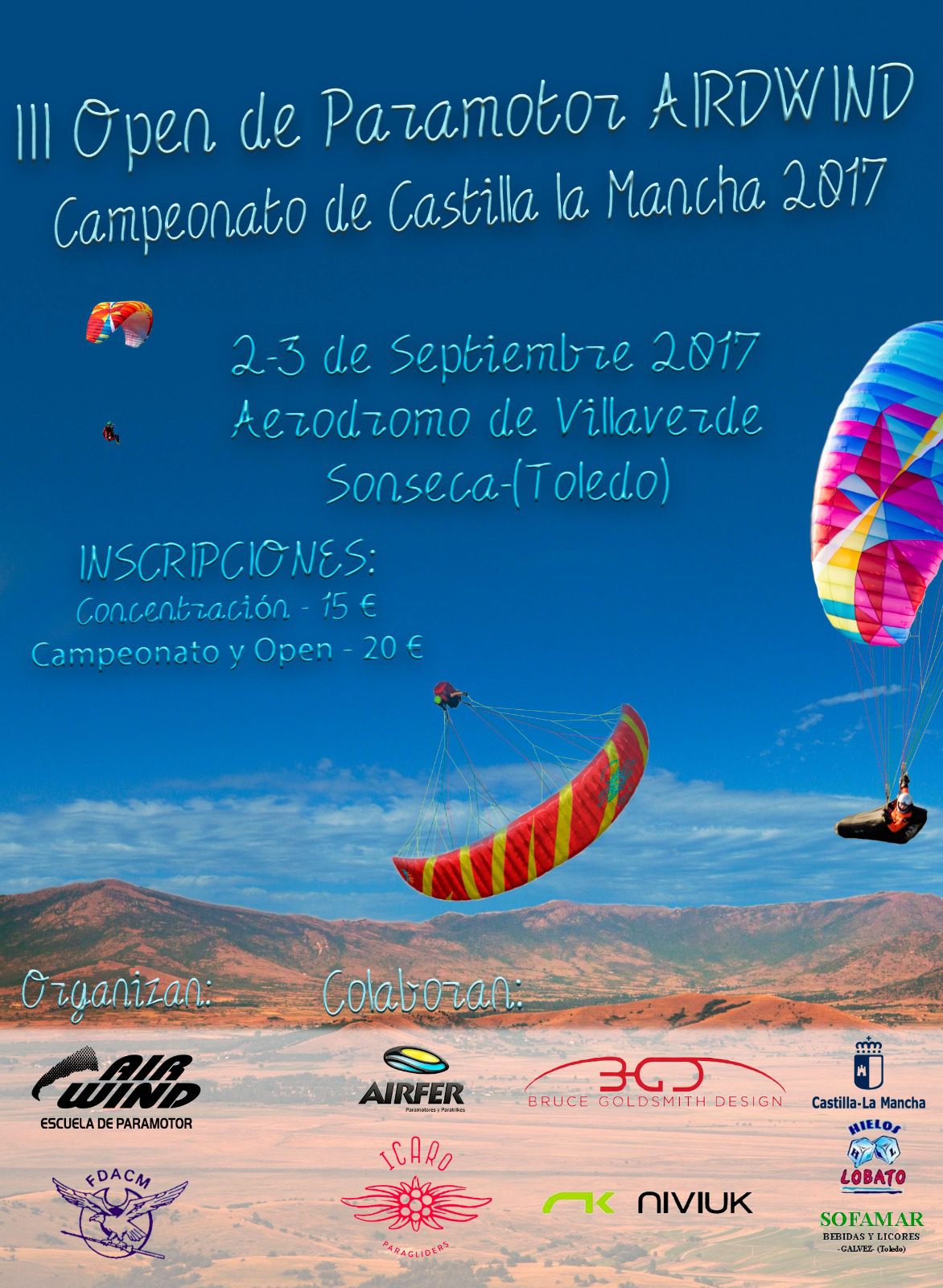 3º Open de Paramotor Airwind. | Volarenparamotor.com